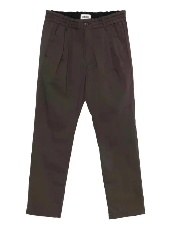 DRYKORN Chasy Pleated Trousers - Brown