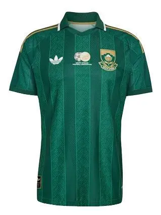 Adidas South Africa 26 Away Authentic Jersey - Team Dark Green/team Green