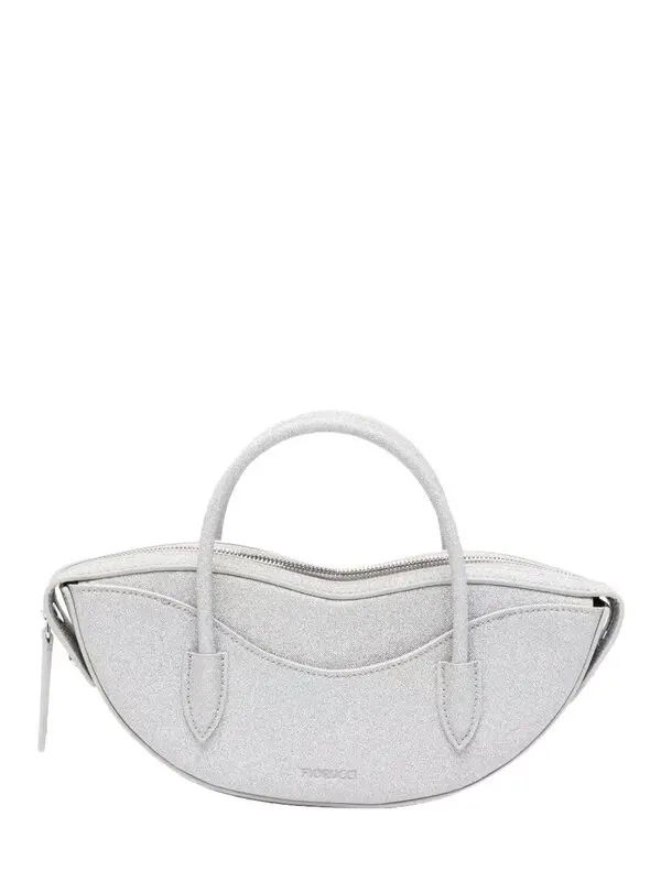 Fiorucci Lip-shape Mini Bag - Silver