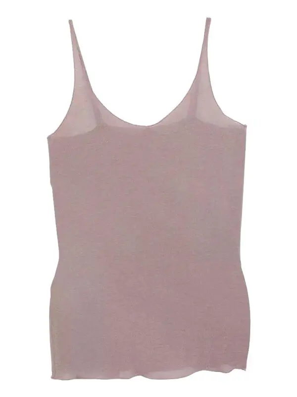 DANIELE FIESOLI Scoop-neck Tank Top - Pink