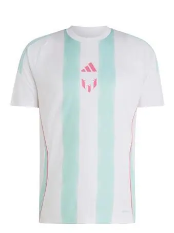 Adidas Logo Jersey - White/semi Flash Aqua