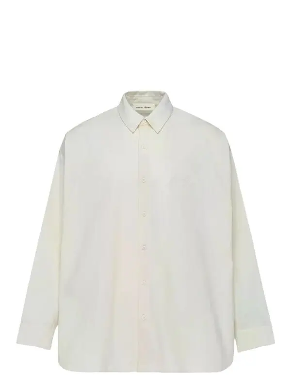 Fear Of God Logo-embroidered Shirt - Neutrals
