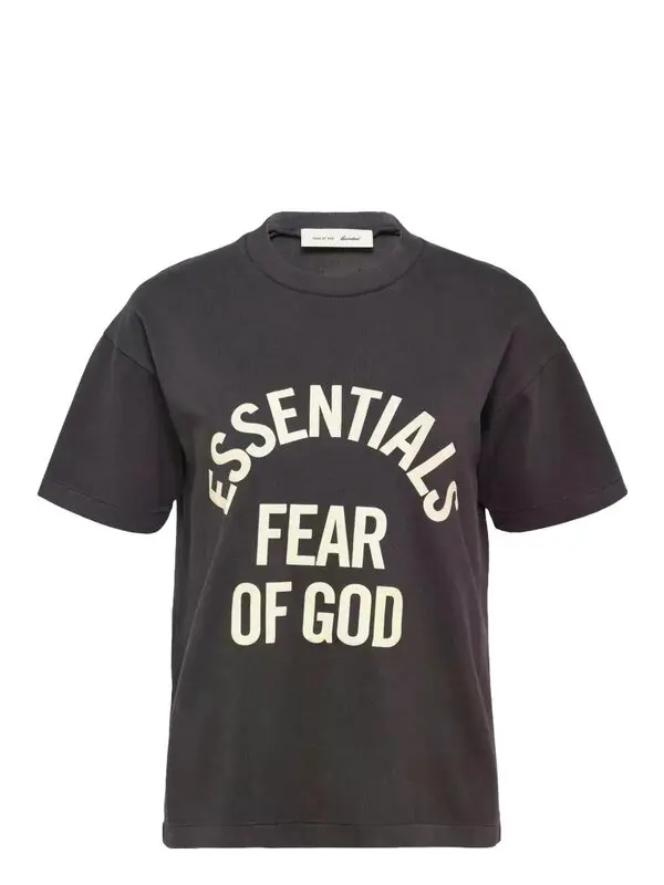 Fear Of God Campus Logo-print T-shirt - Grey