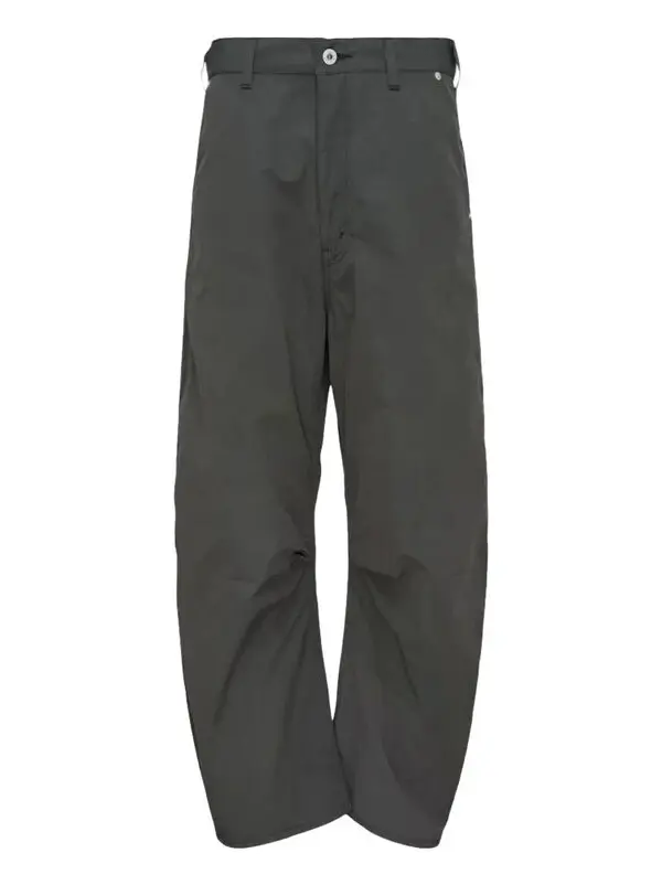 Comme Des Garçons Wide-leg Trousers - Green