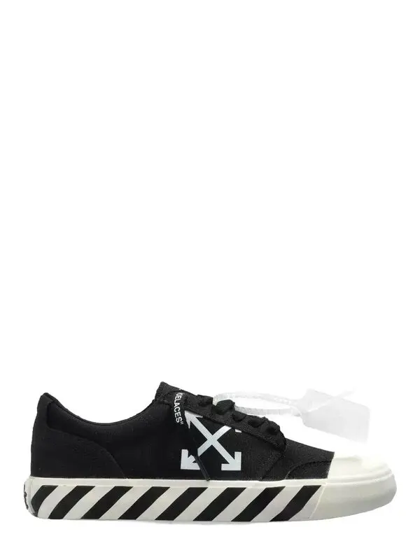 Off-White Vulcanized Undercut Sneakers - Black