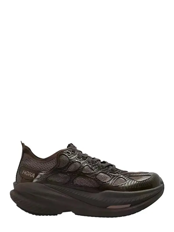 HOKA® Mach X Caged Sneakers - Brown