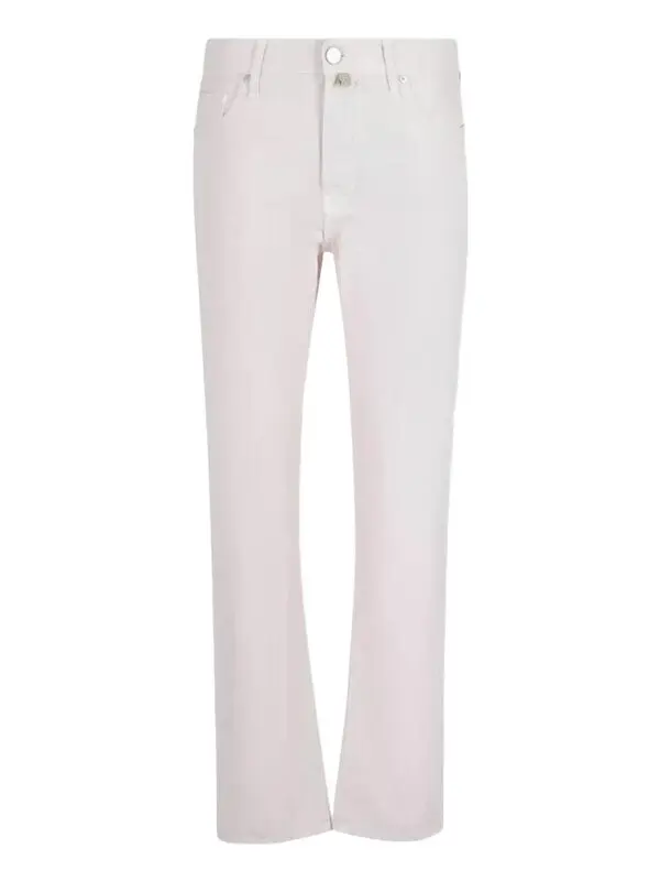 Jacob Cohen Logo-patch Jeans - Pink