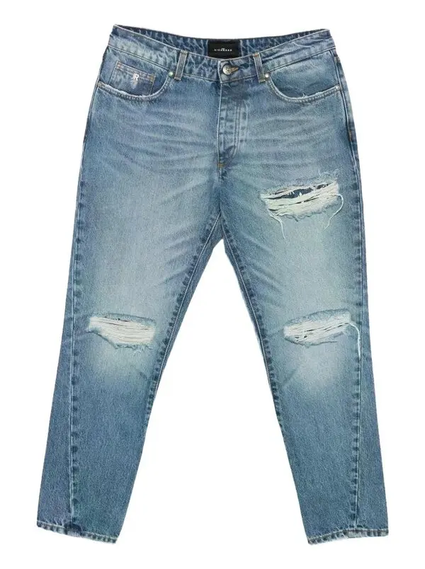 John Richmond Mick Distressed Jeans - Blue