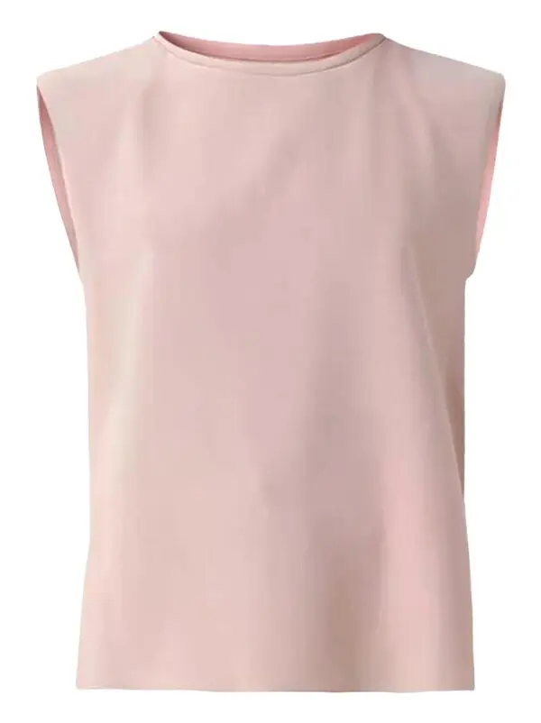 Liviana Conti Keyhole Sleeveless Top - Pink