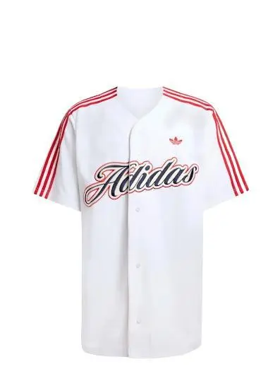 Adidas League Varsity Jersey - White/better Scarelet Red
