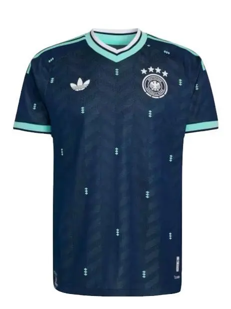 Adidas Germany 26 Away Authentic Jersey - Collegiate Navy Blue