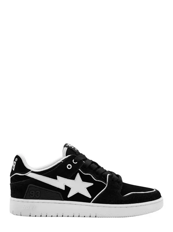 A BATHING APE Sk8 Sta #2 Sneakers - Black