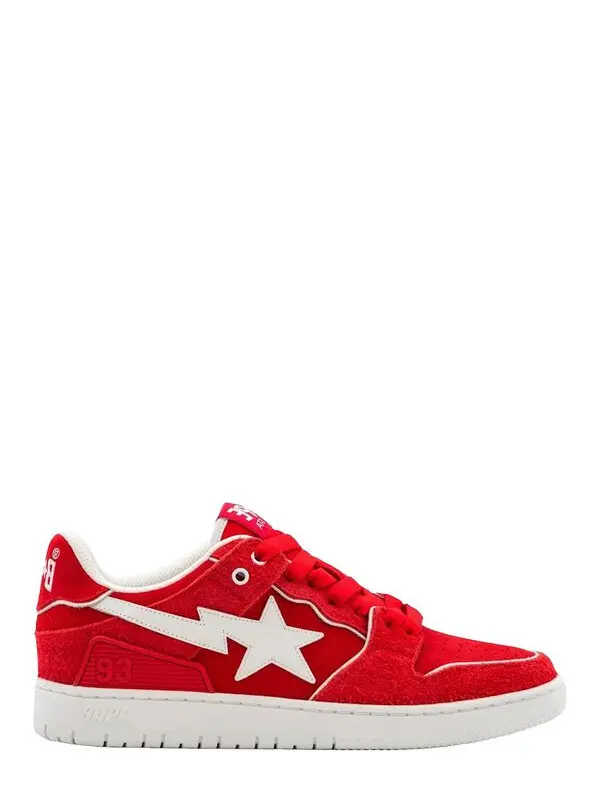 A BATHING APE Sk8 Sta #2 Sneakers - Red