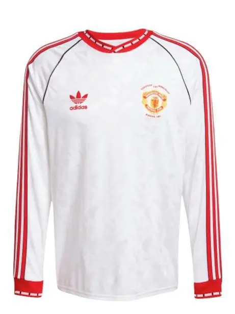 Adidas 91 Away Long Sleeve Jersey - White
