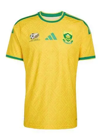 Adidas South Africa 26 Home Authentic Jersey - Team Yellow