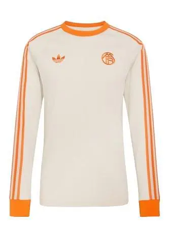 Adidas Fc Bayern Long Sleeve T-shirt - Beige
