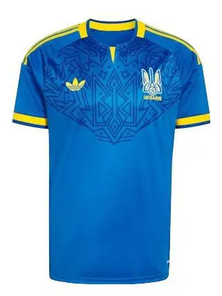 Adidas Ukraine 26 Away Jersey - Glow Blue