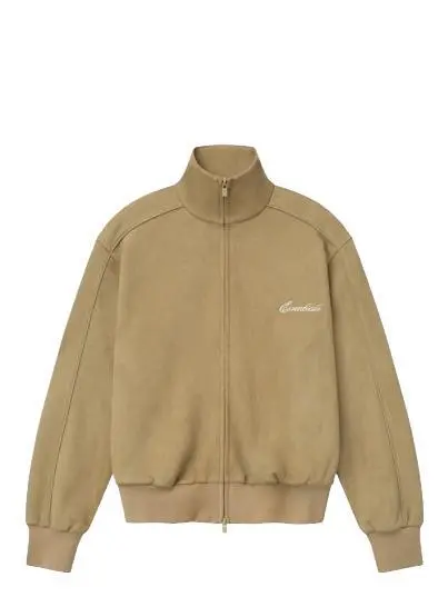 Fear Of God Essentials Signature Vintage Track Jacket - Dune