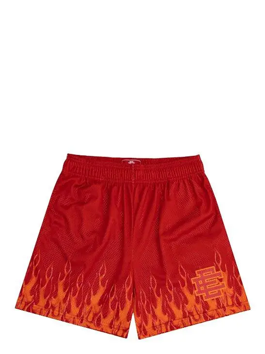 ERIC EMANUEL Ee Basic/core Burning Flames Short - Red