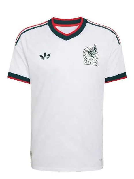 Adidas Mexico 26 Away Authentic Jersey - White
