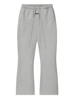 Fear Of God Essentials Signature Classic Fit Flare Sweatpant - Concrete Heather/dark Concrete Heather