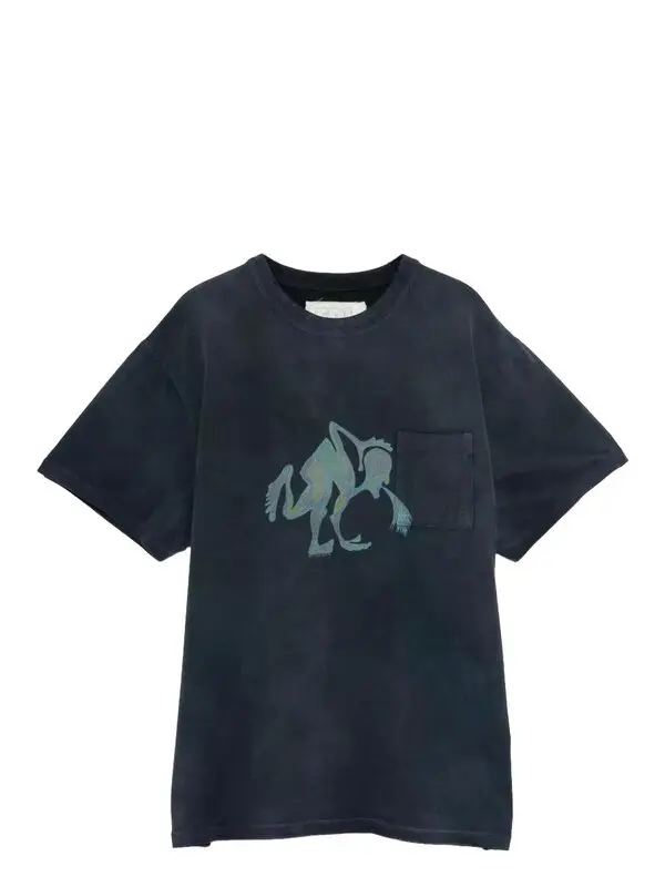 ERL Puke Pocket T-shirt - Grey