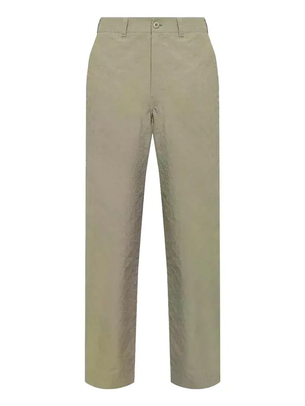 Givenchy Monogram-embossed Trousers - Green