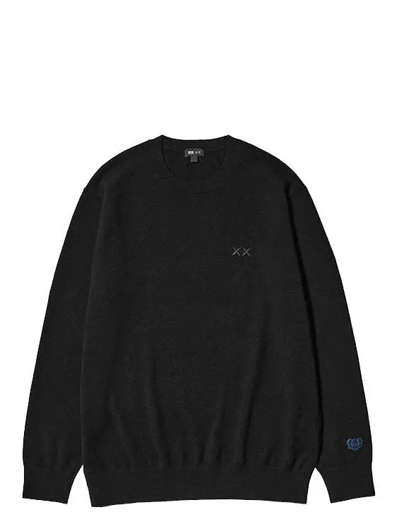 Uniqlo Cashmere Crewneck Sweatshirt - Black