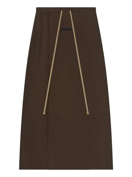 Fear Of God Essentials Military Nylon Wrap Skirt - Brown