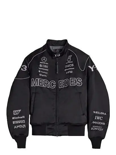 Adidas X Y-3 Mercedes-amg Petronas Formula 1 Team Jacket - Black