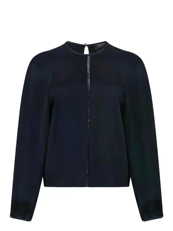 Fabiana Filippi Bead-embellished Sweater - Blue