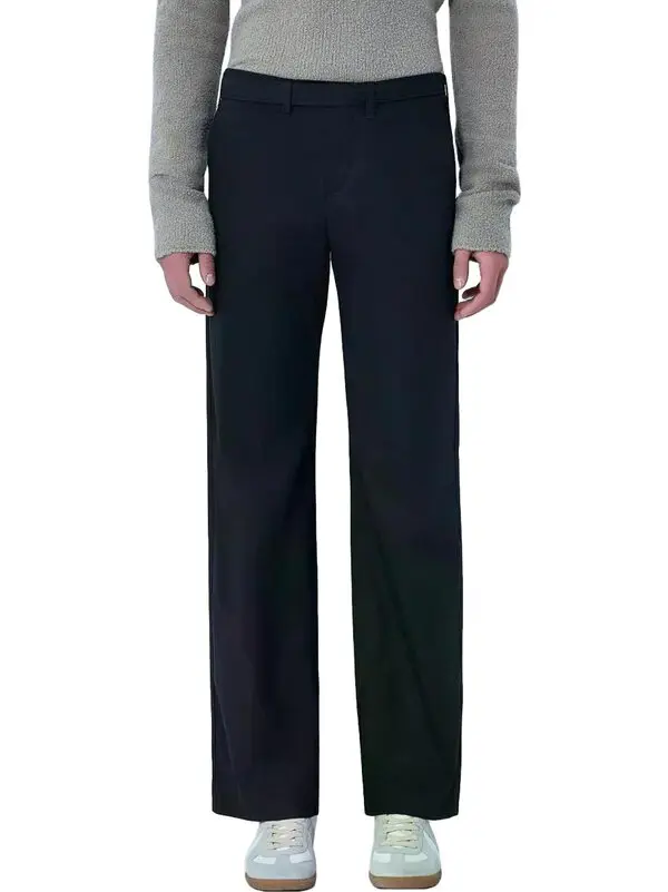 RIER Mid-rise Tailored Trousers - Black