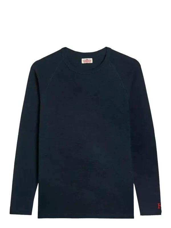 Stretch Long-sleeve T-shirt - Blue