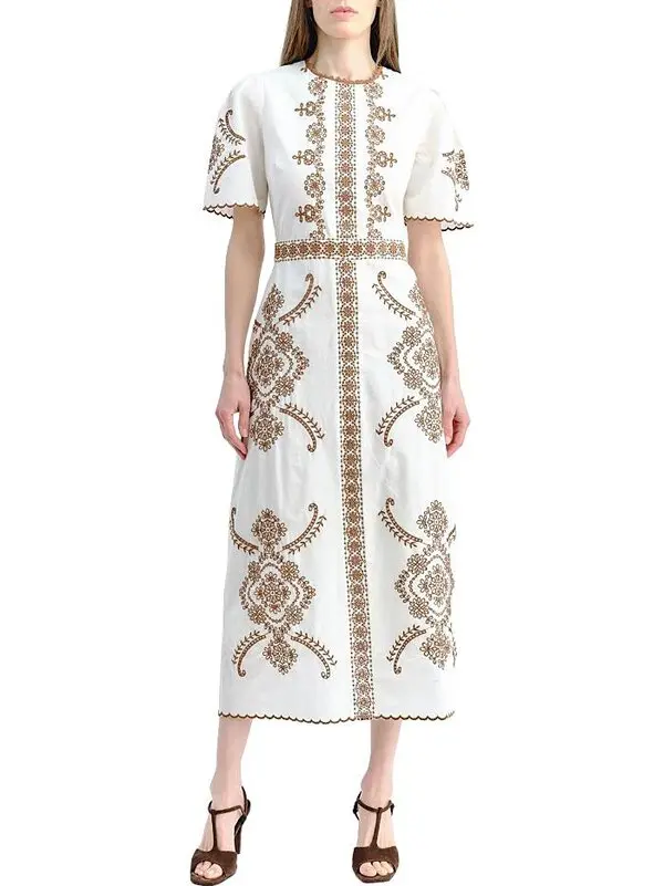 CARTOLINA Bobbi Dress - Ivory