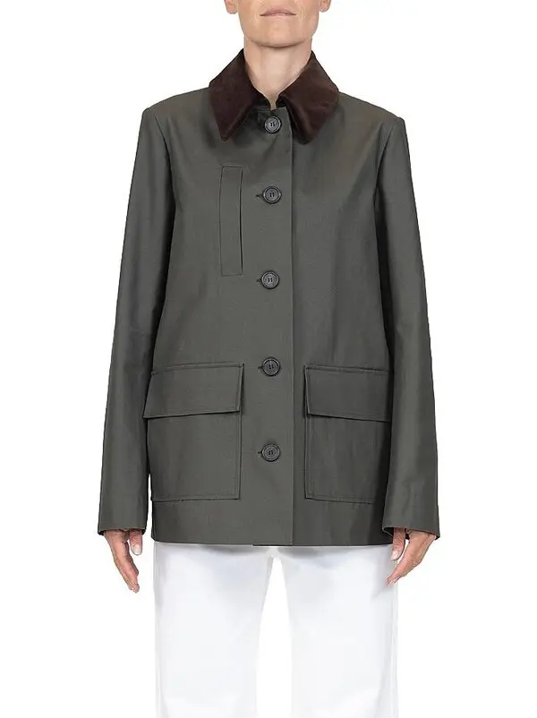 CALLAS MILANO Hudson Water Resistant Canvas Field Jacket - Army