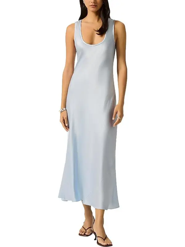 ARGENT Tank Dress - Maya Blue