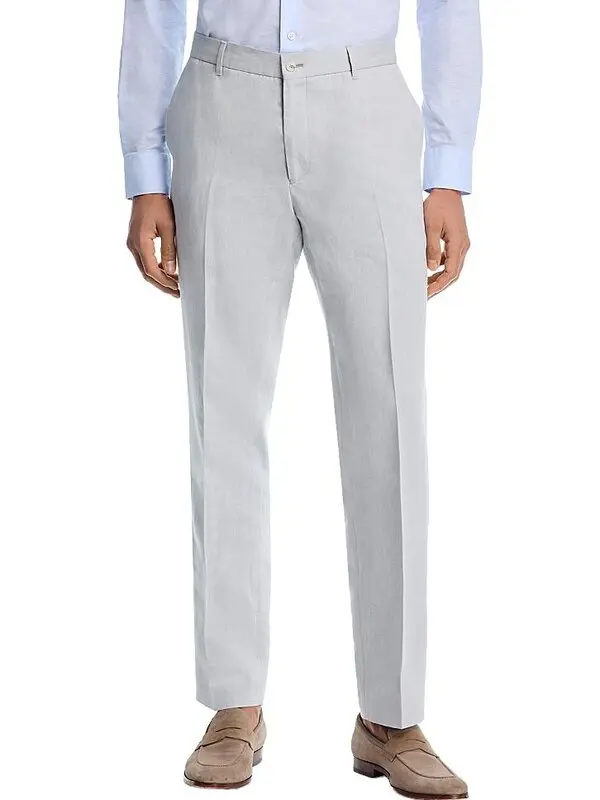 Vince Twill Drawstring Trousers - Light Grey