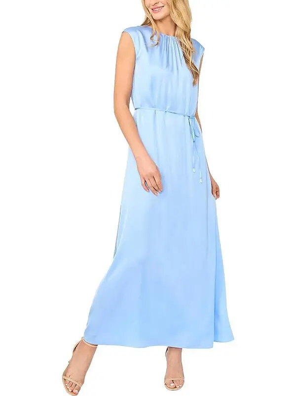Ted Baker London Parker Gathered Neck Maxi Dress - Sky