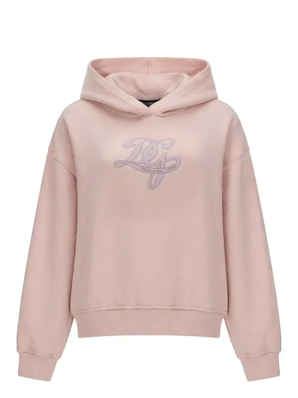 Dolce & Gabbana Felpa Con Logo - Pink
