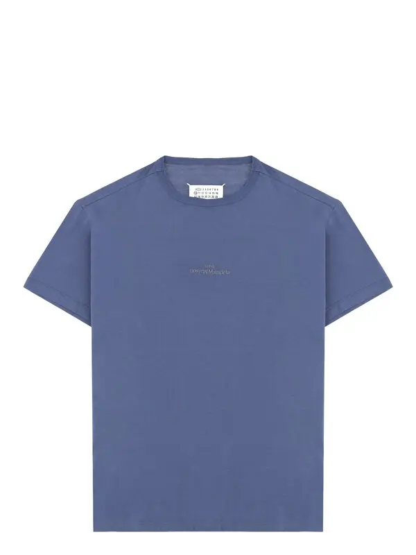 MAISON MARGIELA T-shirt In Cotone - Blue