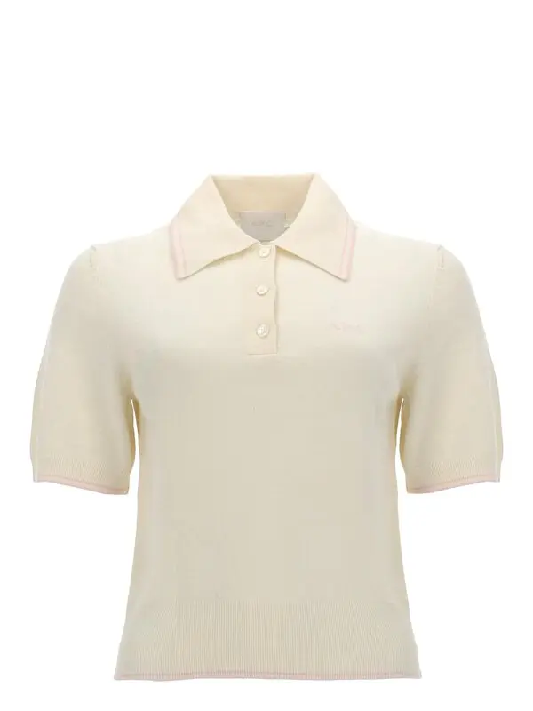 A.p.c. Polo Lisa - Ivory