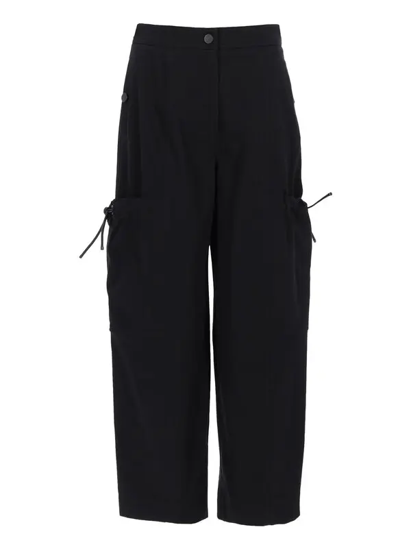 Max Mara Lepre Cargo Pantalone - Black
