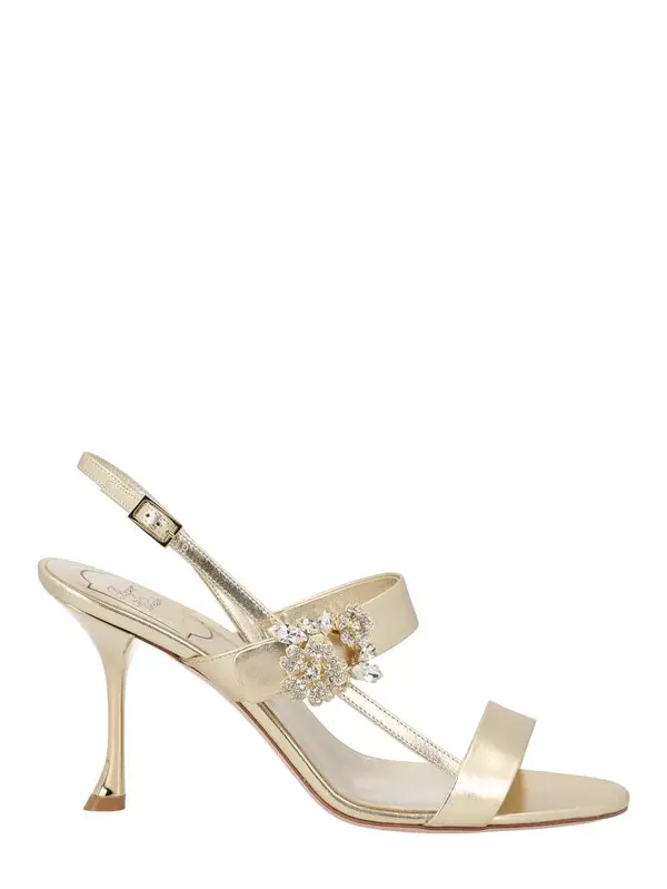 ROGER VIVIER Sandalo Efflorescence - Gold