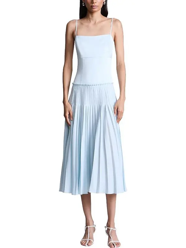 Bcbgmaxazria Melissa Midi Dress - Aqua