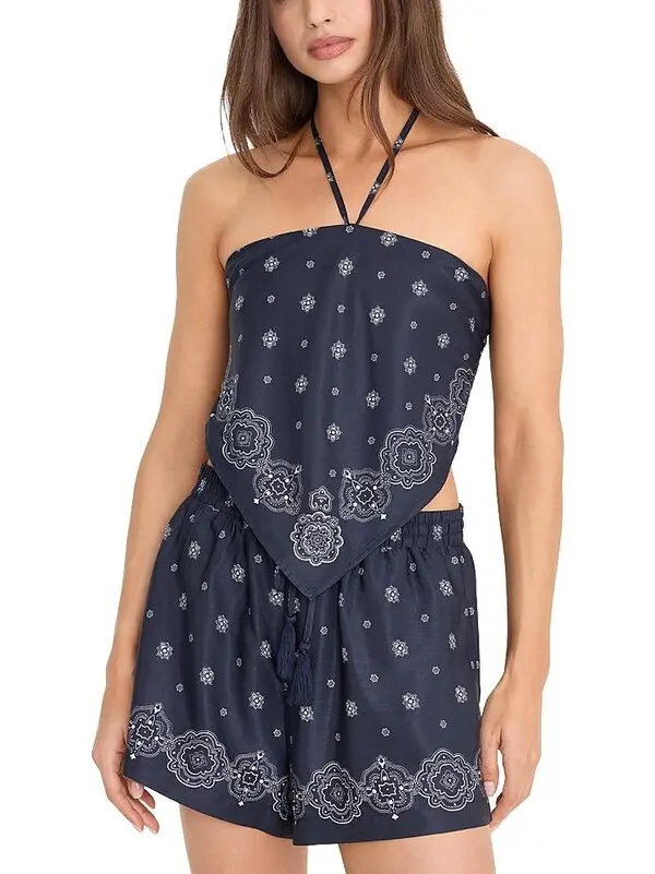 Good American The Recess Top - Bandana