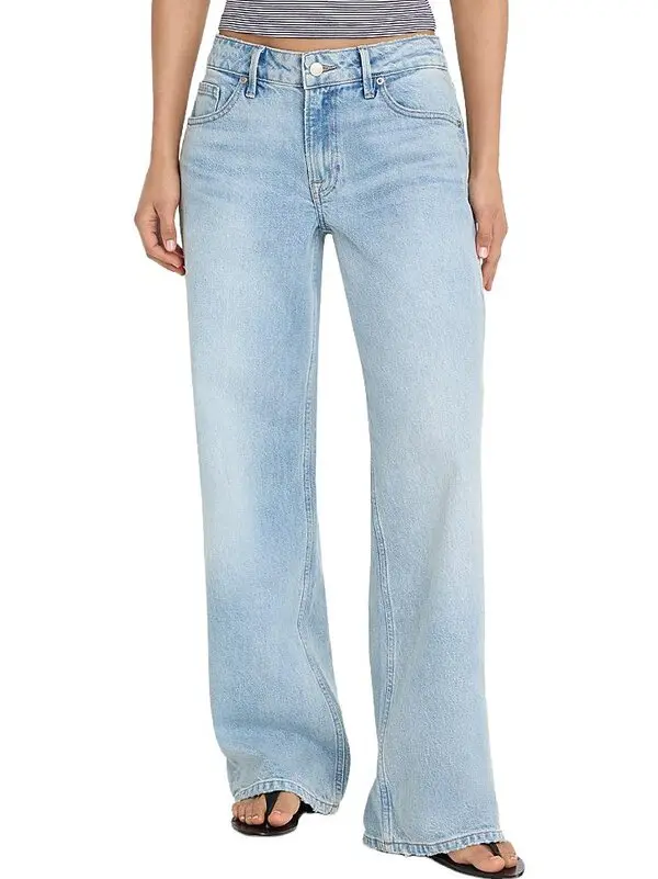 Good American Low Rise Bootcut Jeans - Indigo