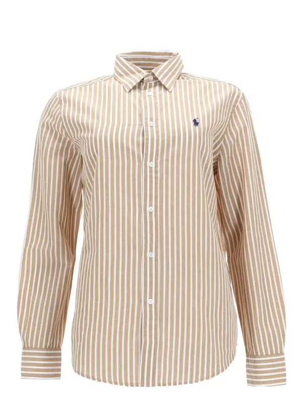 Polo Ralph Lauren Logo Shirt - Beige