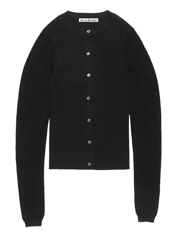 Acne Studios Cardigan - Black