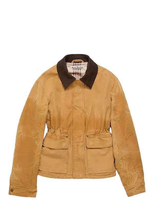 Acne Studios Collared Jacket - Rust Brown