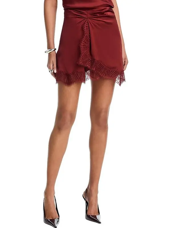 A.L.C. Dion Mini Skirt - Sandalwood